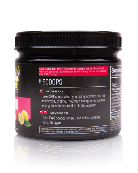 GLADIATOR Pre-Workout Drink Mix – Ryno Power Australia